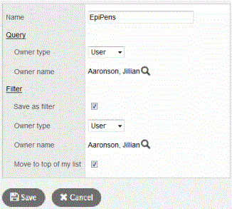 Creating Health Filters and Queries